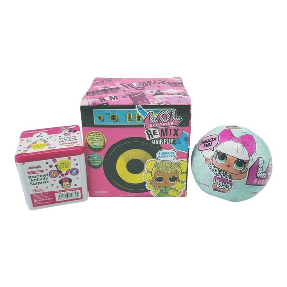 L.O.L. Surprise! | Toys | 3 Pc Girls Gift Set Lol Remix Hair Doll Lets ...